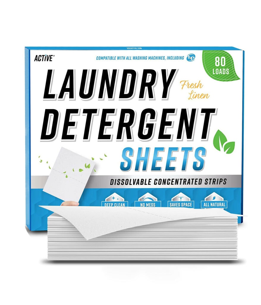 ACTIVE Laundry Detergent Sheets - Eco Friendly Wash Strips