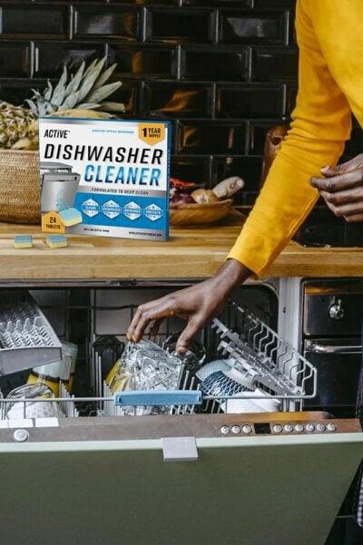 ACTIVE Dishwasher Cleaner & Deodorizer Tablets - 24 Pack