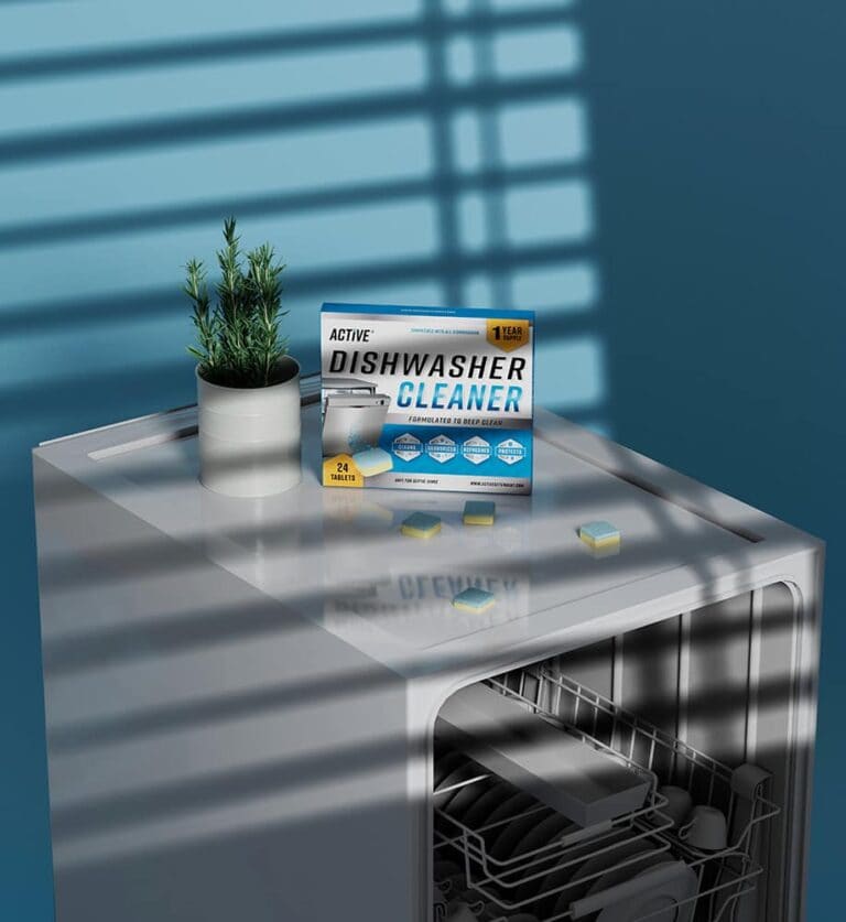 ACTIVE Dishwasher Cleaner & Deodorizer Tablets - 24 Pack