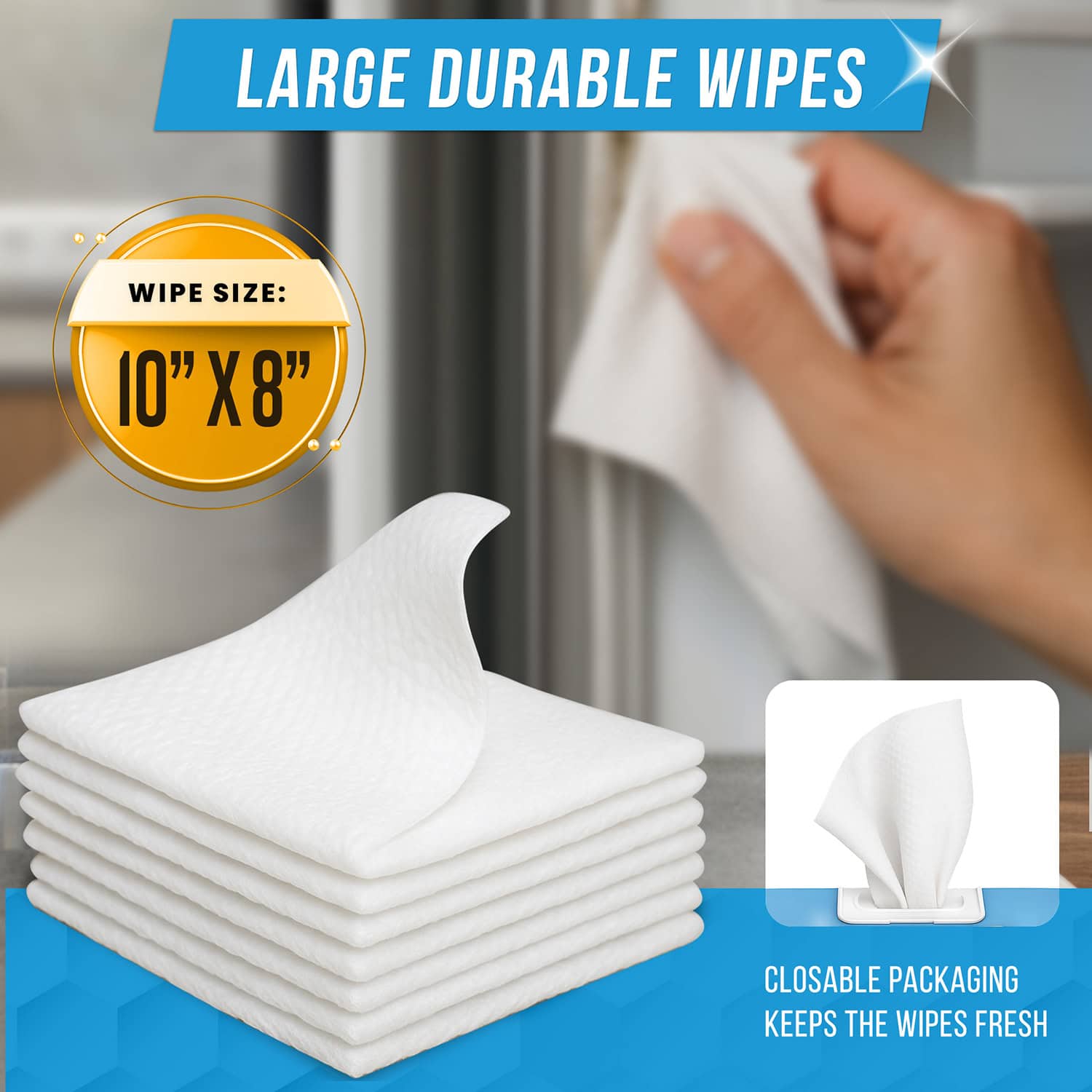ACTIVE Appliance Wipes for Seals & Surfaces