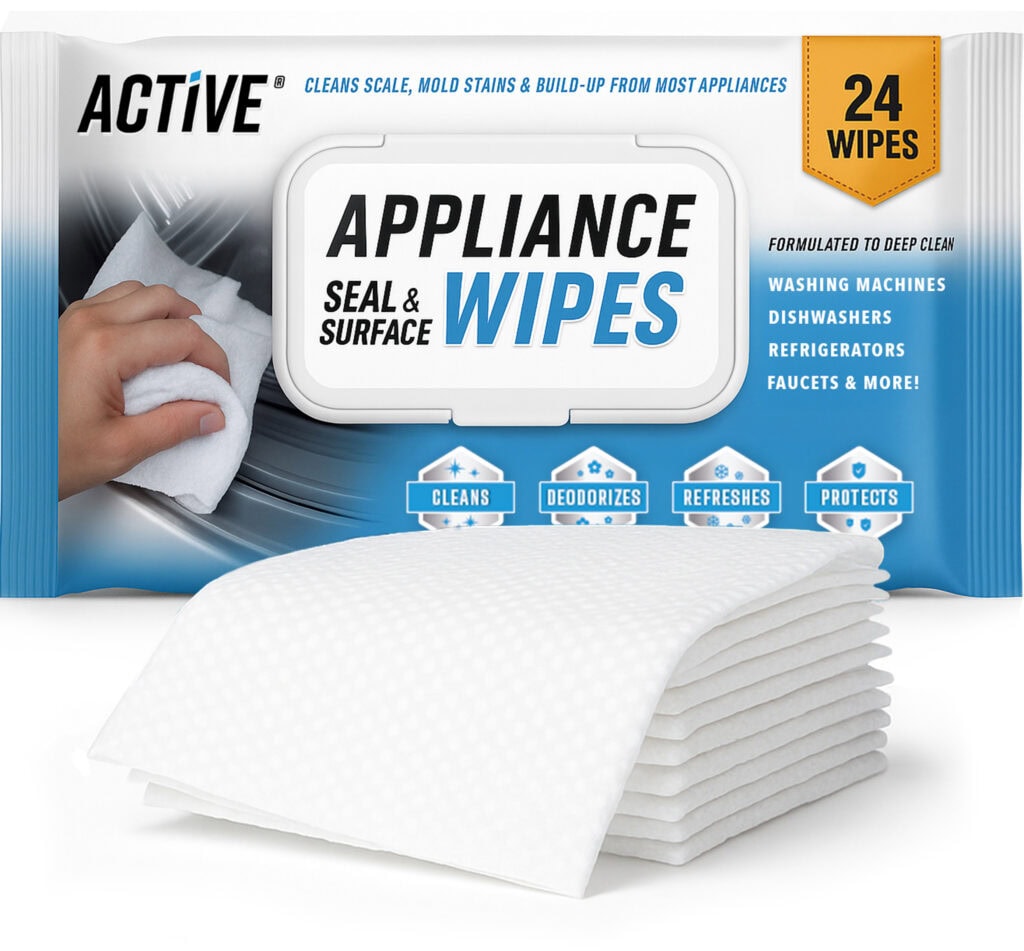 ACTIVE Appliance Wipes for Seals & Surfaces